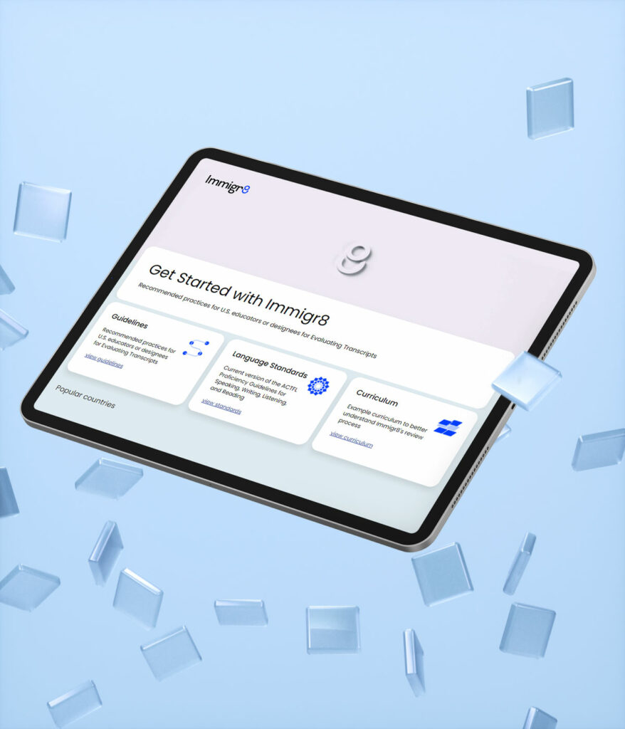 Immigr8 - Global Education Tool